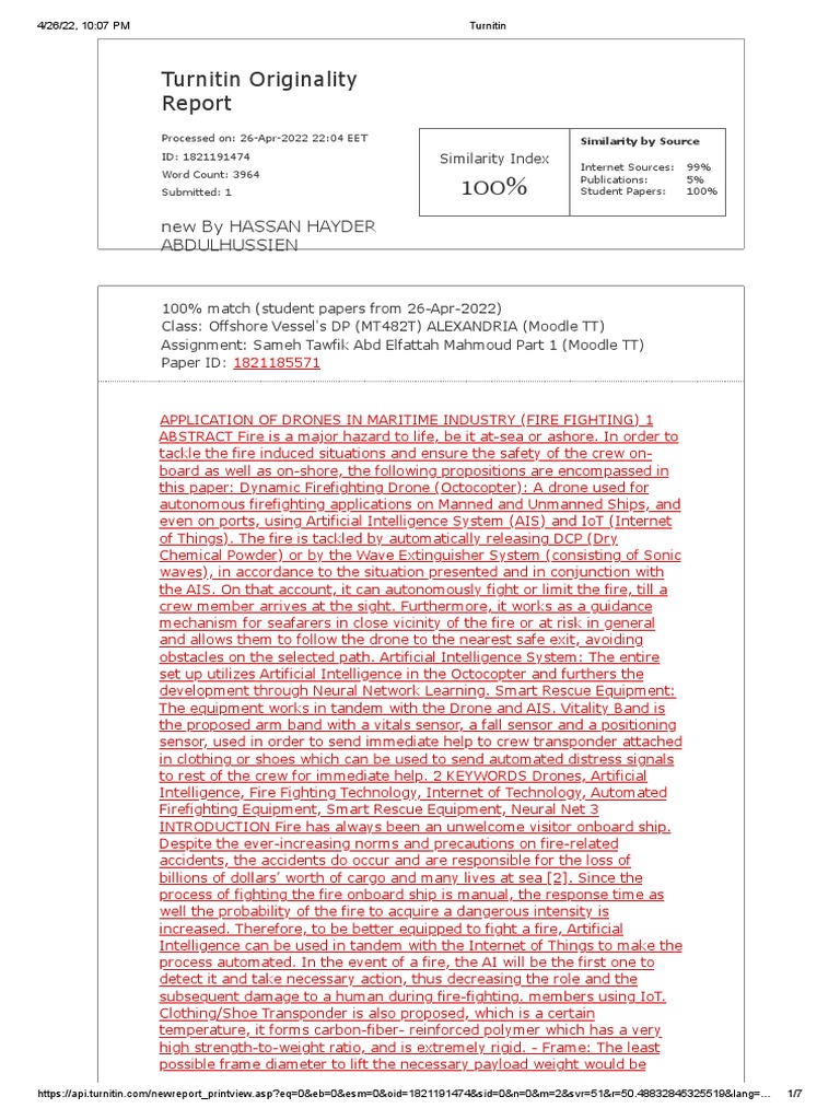 Turnitin | PDF | Artificial Intelligence | Intelligence (AI) & Semantics