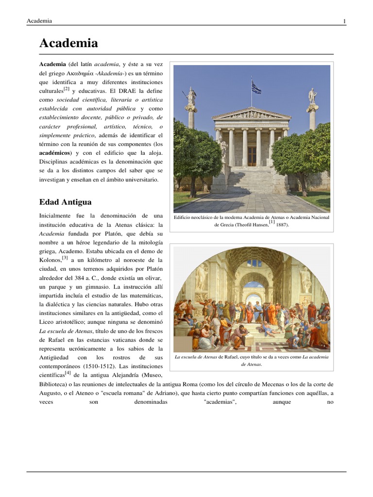Academia | PDF