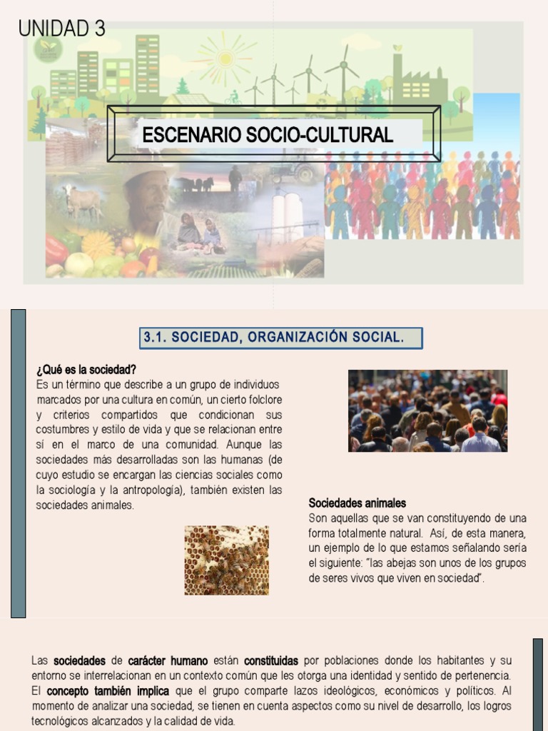 Escenario+Socio-cultural+primera+parte | PDF | Índice de Desarrollo ...