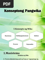 FIL11 - SIM - MELC 9 - Paggamit NG Cohesive Device Sa Gamit NG Wika Sa Lipunan | PDF