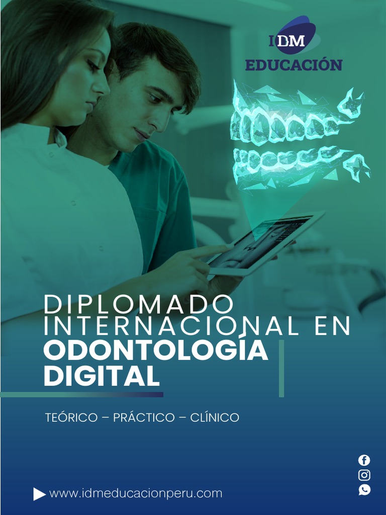Diplomado en Odontologia Digital 2023 Idm Educacion | PDF | Método de ...