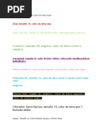 Esquema Numerado | PDF