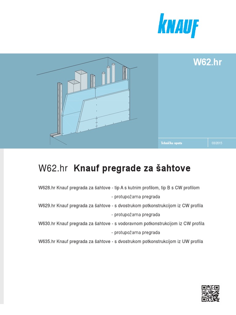 Knauf Pregrade Za Šahtove | PDF