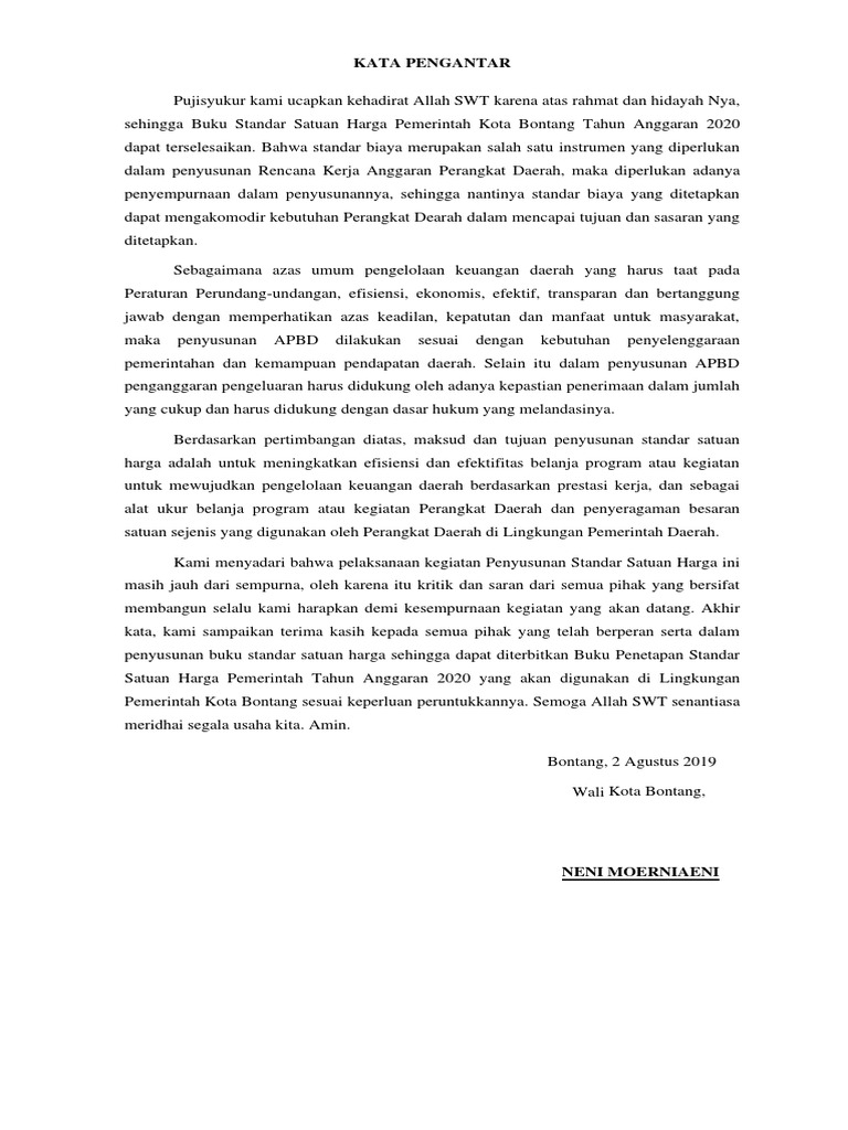 Standar Satuan Harga Ta. 2020 Final 01-10-2019 | PDF