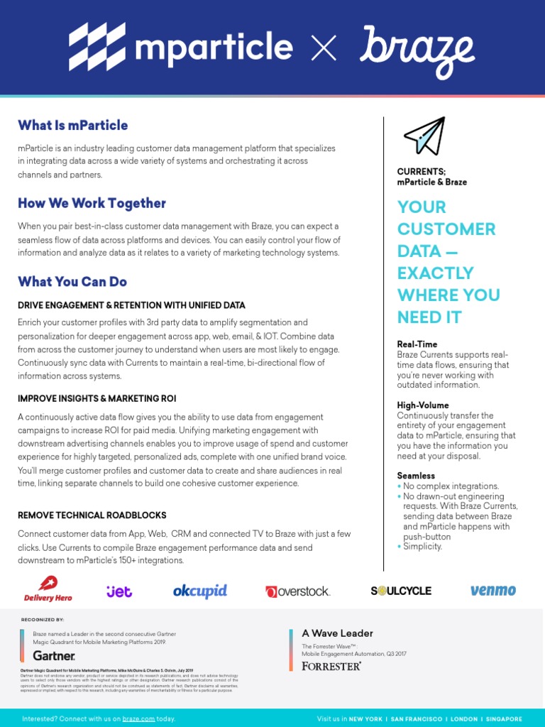 Mparticle Sell Sheet | PDF | Advertising | Customer Experience