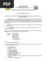 Designation of OIC Punong Barangay | PDF