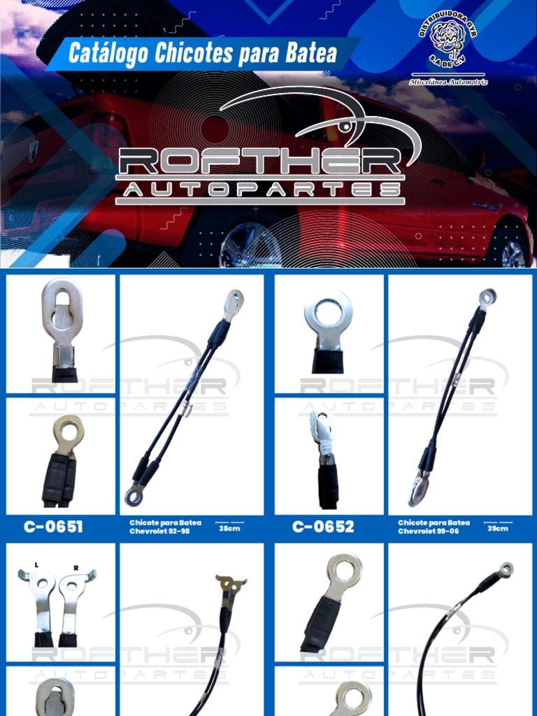 Catalogo Digital Chicotes | PDF