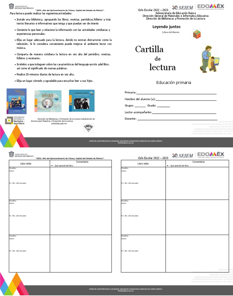 Cartilla para El Alumno | PDF | Educación primaria | Comunicación