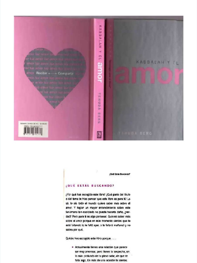 PDF Kabbalah y El Amor Yehuda Berg - Compress | PDF PDF Kabbalah y El Amor Yehuda Berg - Compress | PDF