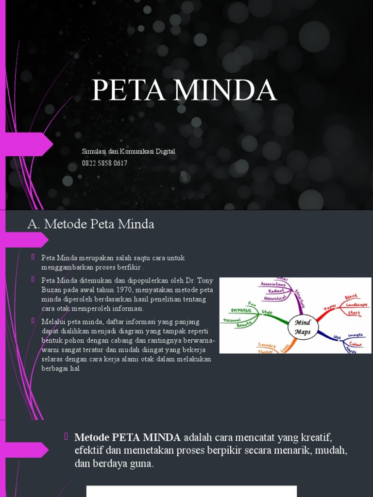 Bab 2 Peta Minda | PDF