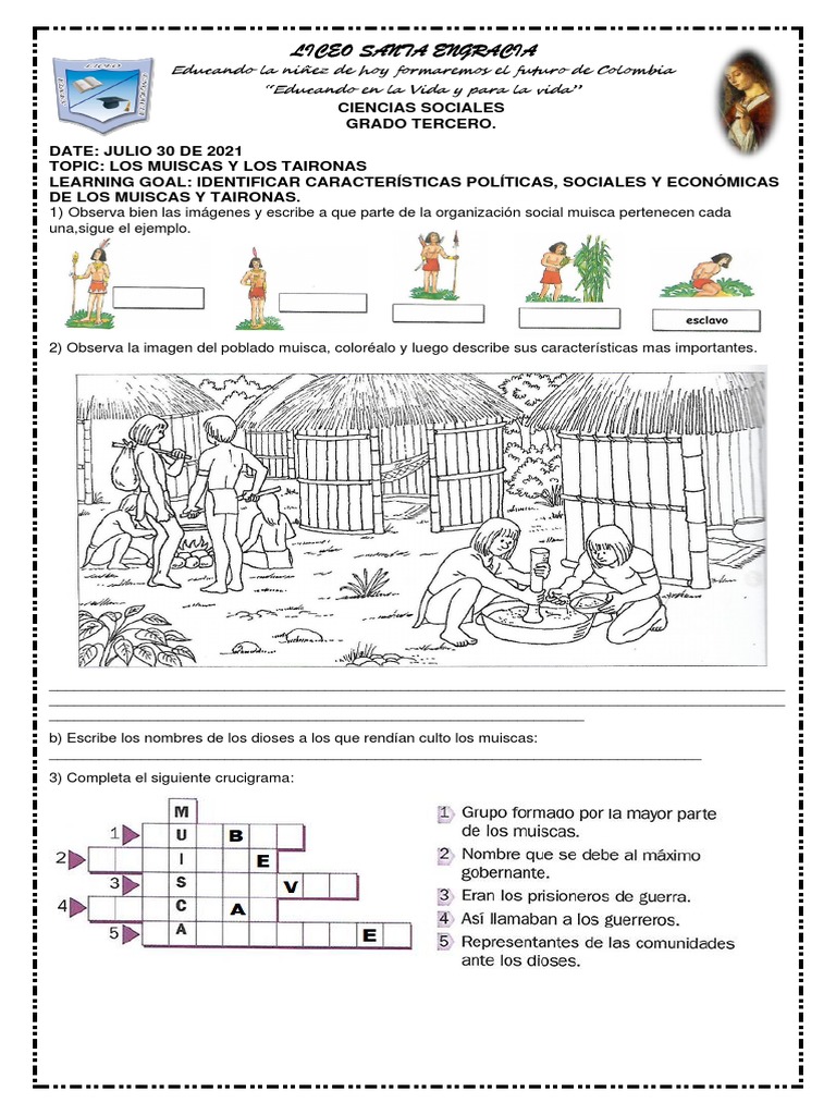 Actividad Grado Tercero Ag3 | PDF
