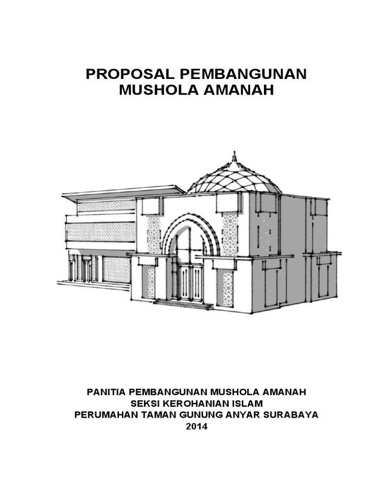 Adoc - Pub - Contoh Proposal Pembangunan Mushola | PDF