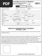 Modelo Ficha de Membro | PDF