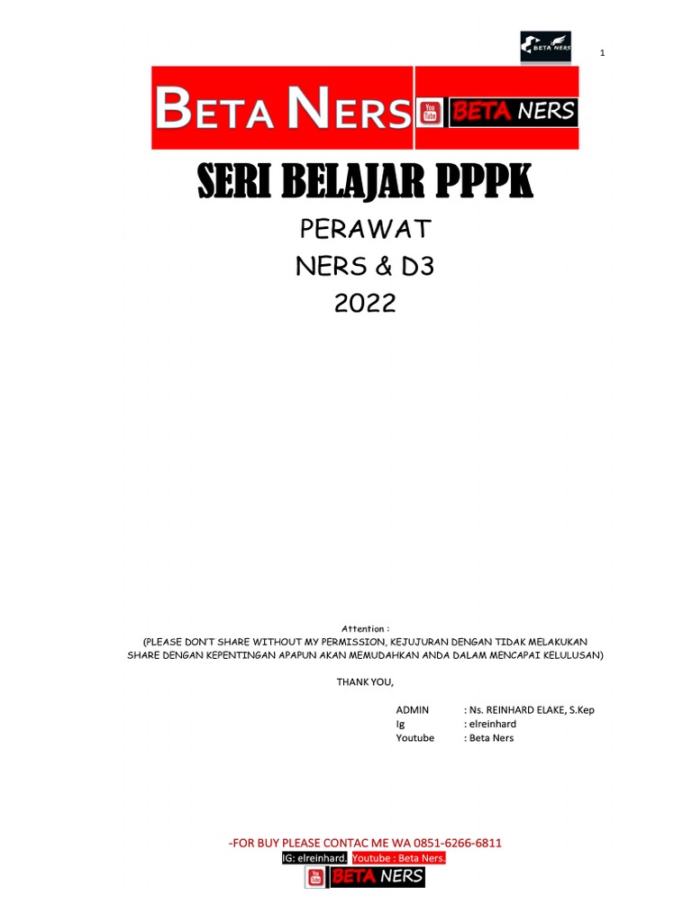 Modul Persiapan P3K 01 - Rangkuman | PDF