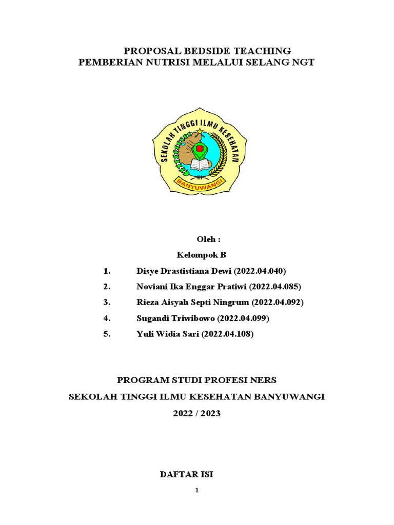 Proposal NGT RPD New | PDF
