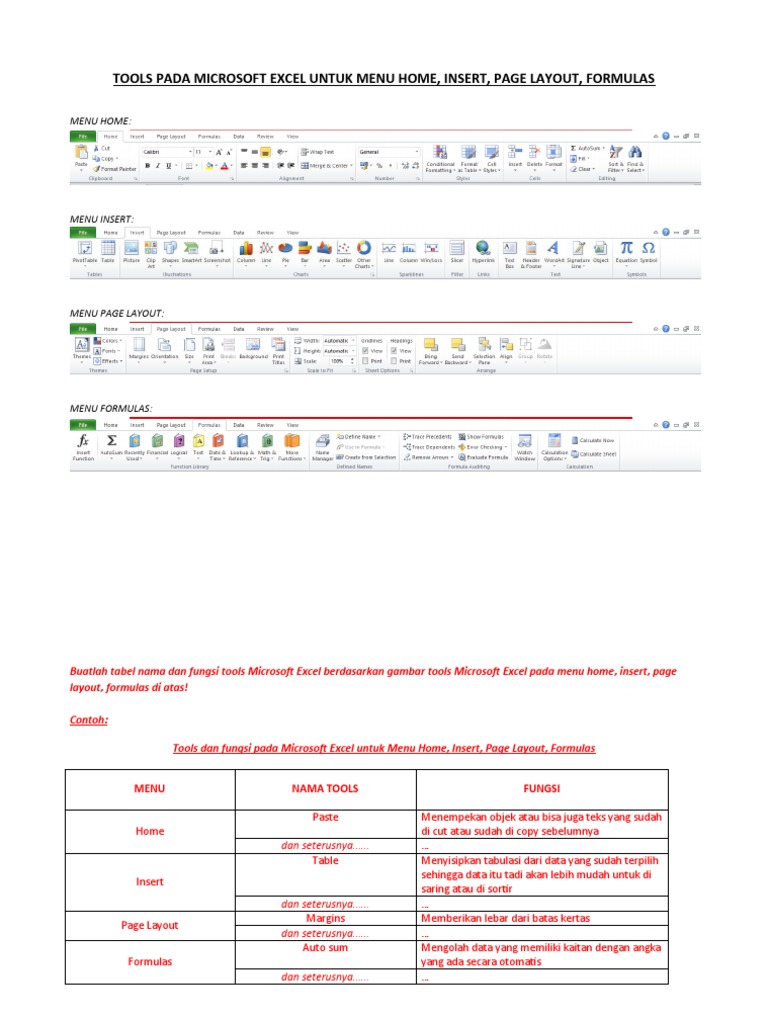 Tugas SKD - Tools Excel | PDF