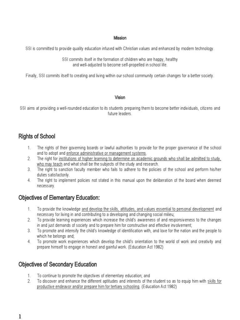 Faculty Manual (Revised 2015) | PDF | Teachers | Multiple Choice