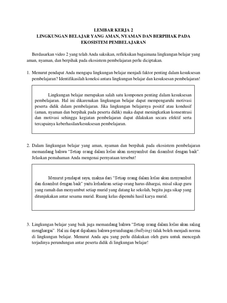 LK 2 - Eksplorasi Konsep - Topik 4 | PDF