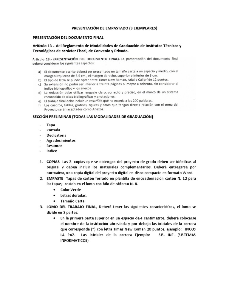 Empastado de Tesis y Proyectos en Panamá | PDF | Iniciativa empresarial ...