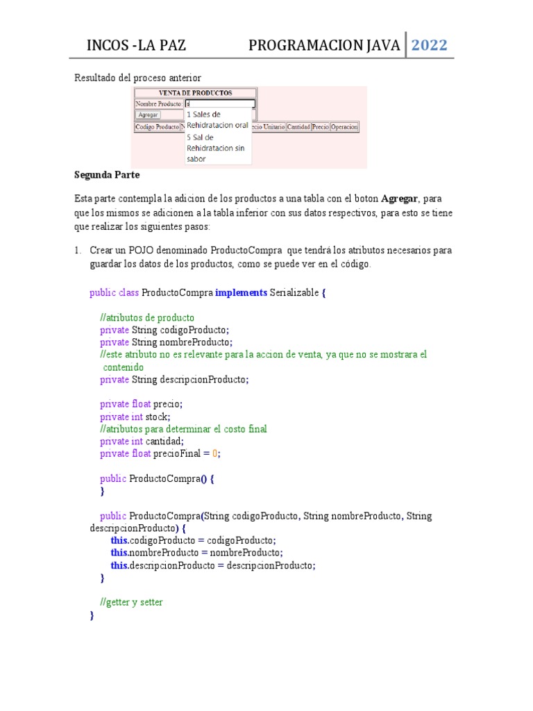 Hojas de Trabajo | PDF | Ciencias de la Computación | Paradigmas de programación