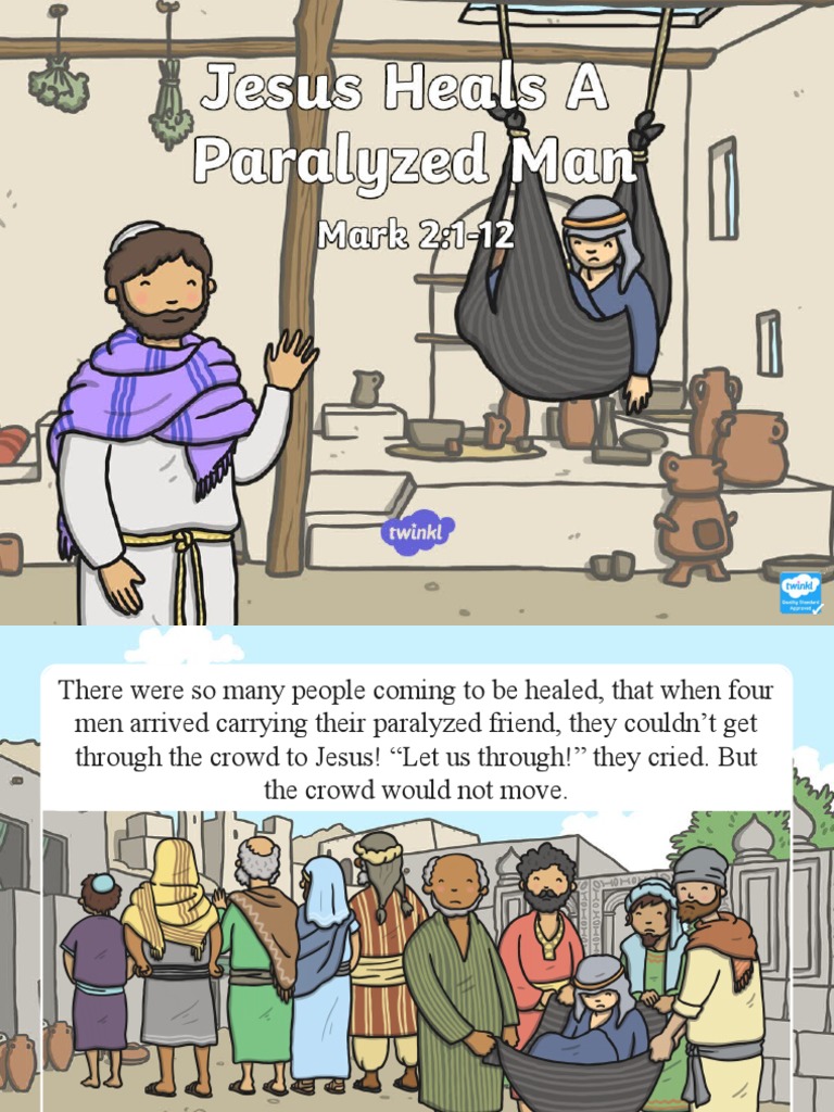 Jesus Heals the Paralyzed Man | PDF