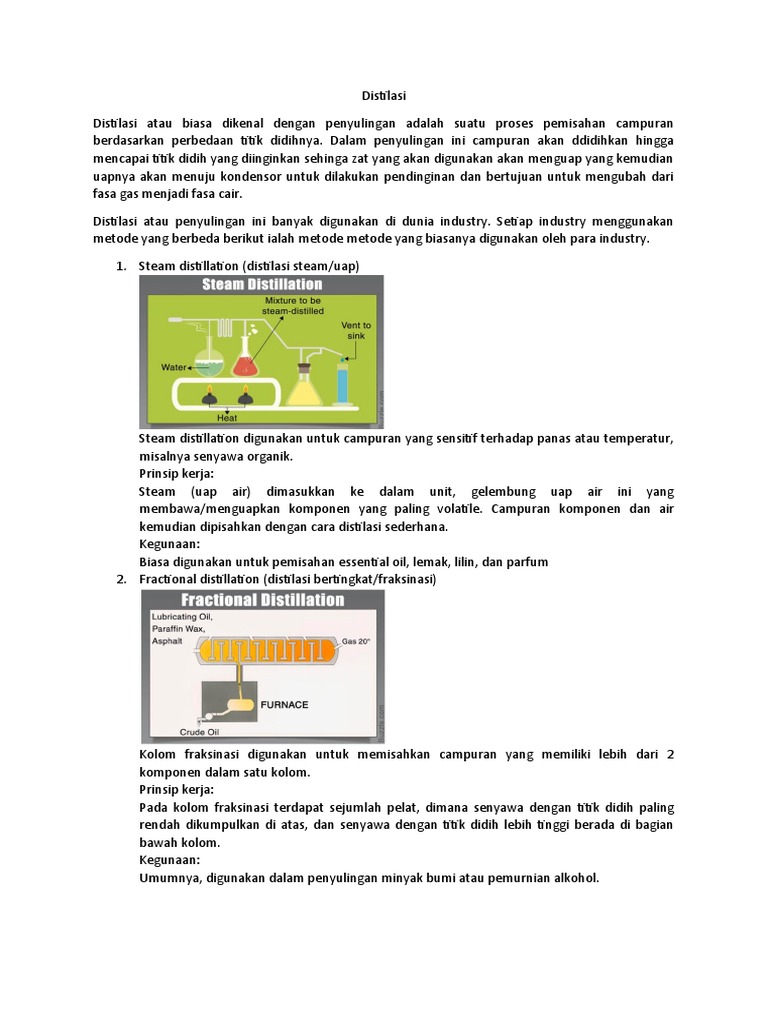 Distilasi | PDF