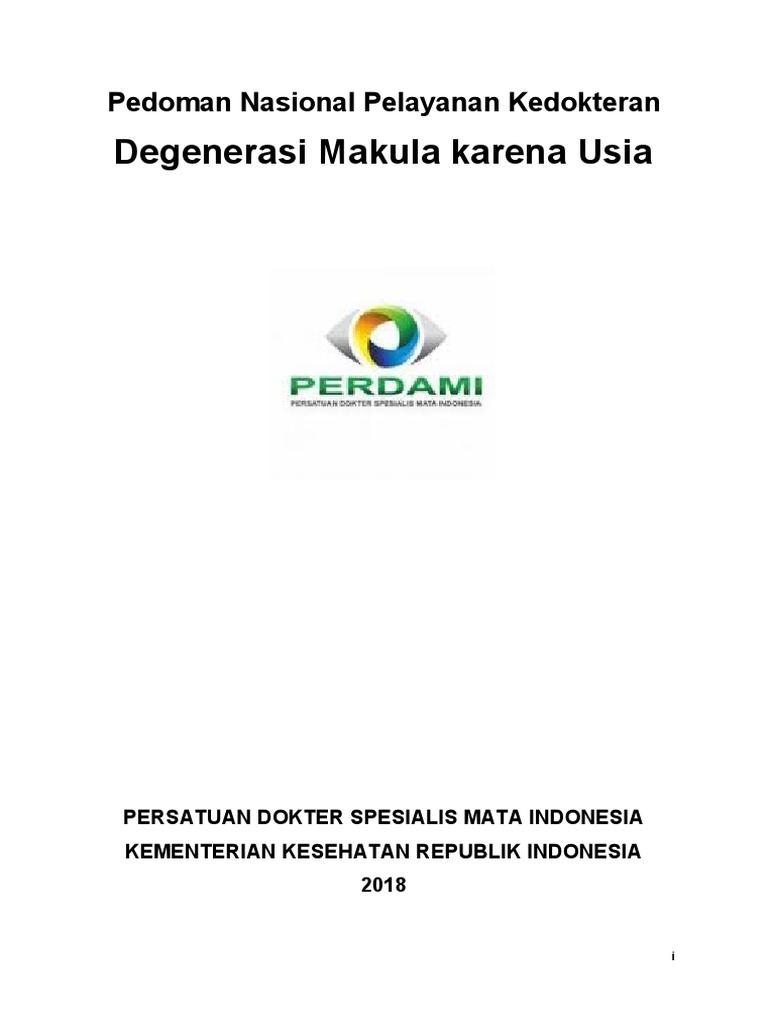 Perdami Macular Deg | PDF | Kesehatan Holistik