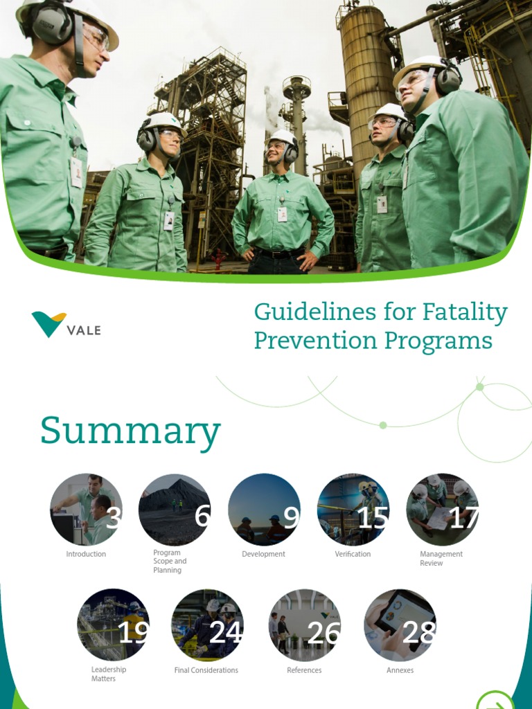 PTP 000815 Guidelines Fatality Prevention Programs | PDF | Occupational Safety And Health ...