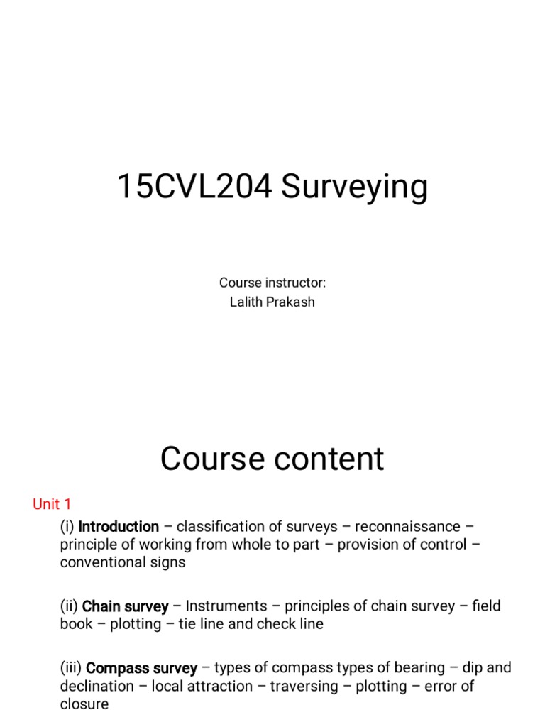 Surveying Fundamentals: An Introduction to Surveying Principles ...