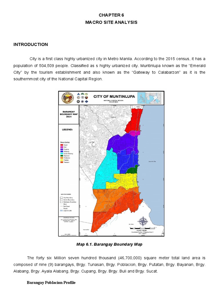 Des - Chapters 6 | PDF | Metro Manila | Climate
