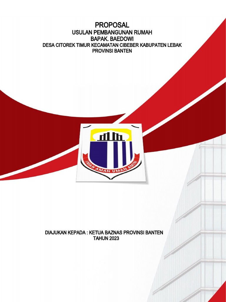 Proposal Rumah | PDF