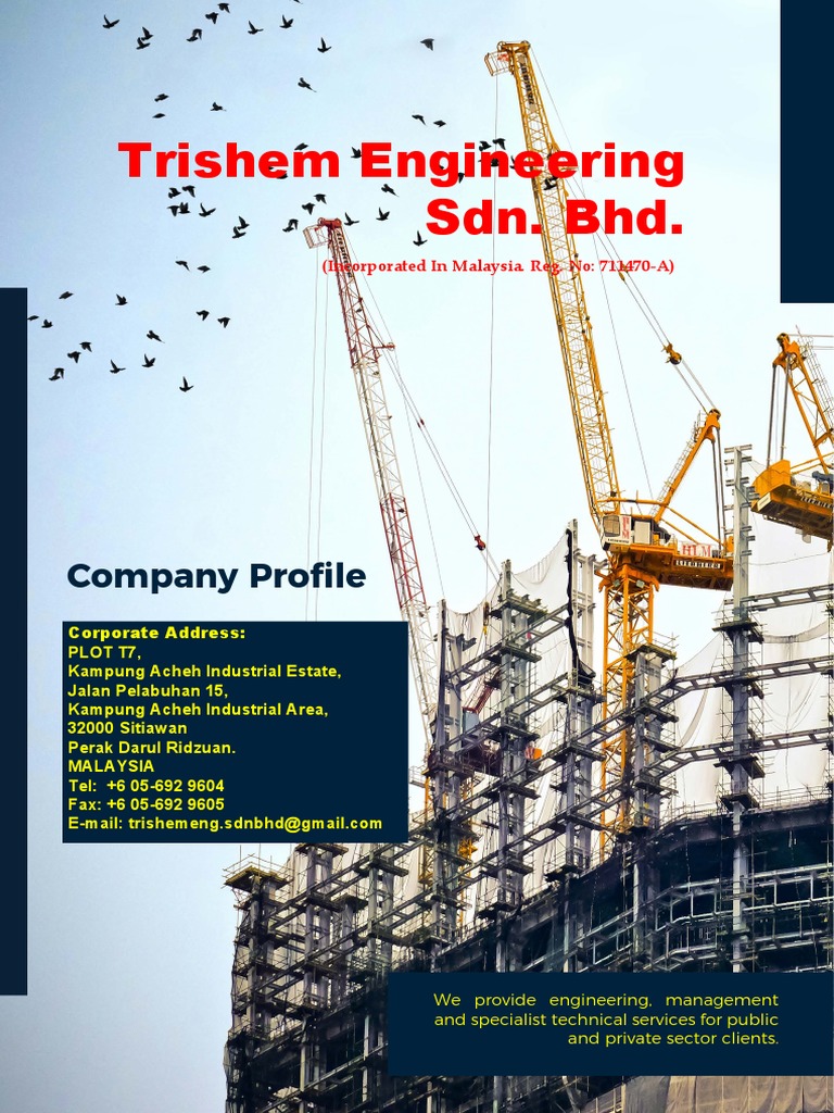 Trishem Engineering SDN BHD Corporate Profile v4 | PDF | Engineering | Building Information Modeling