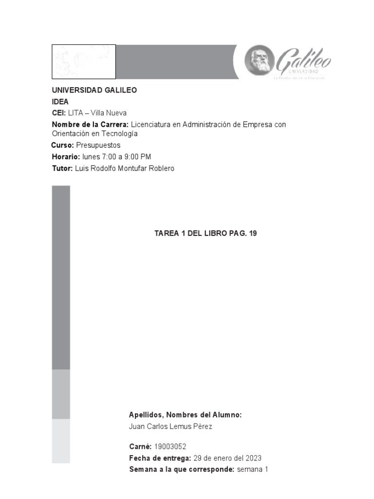 Caratula Editable para Trabajos | PDF