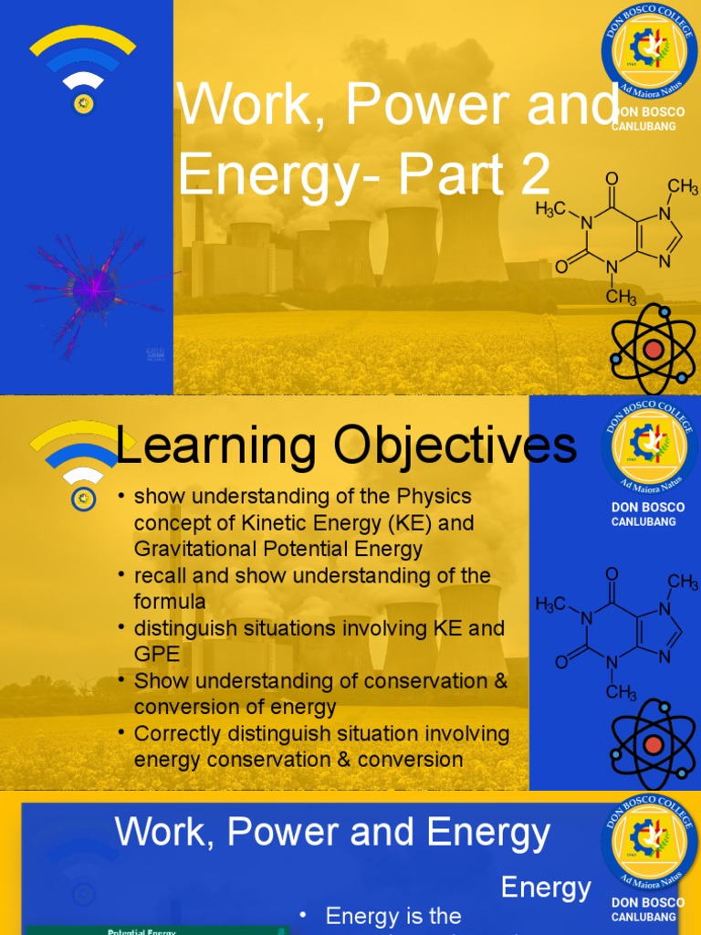 Kinetic and Potential Energy Guide | PDF | Kinetic Energy | Potential ...