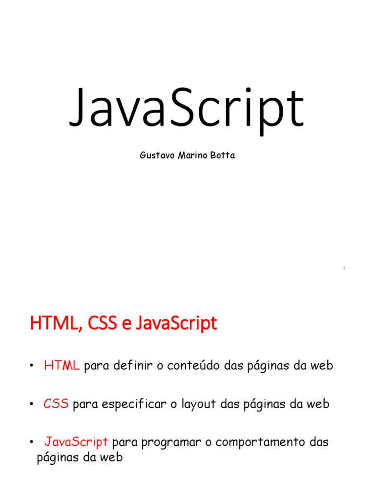 Material Javascript Pdf Script Java Modelo De Documento Por Objetos Dom 