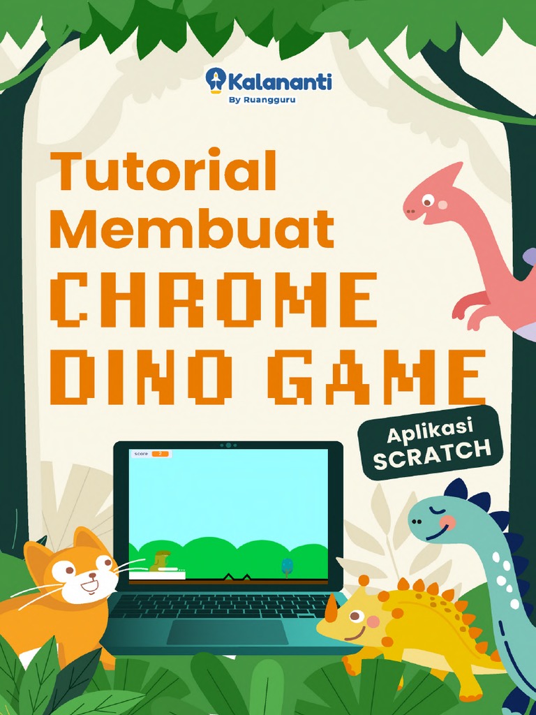 Ebook Tutorial Scratch Chrome Dino Game | PDF