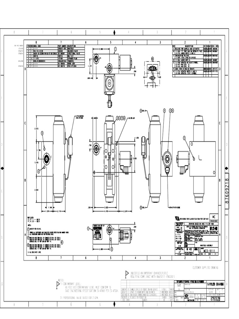 Valve, Autoguide Eaton Mcd-9111 | PDF