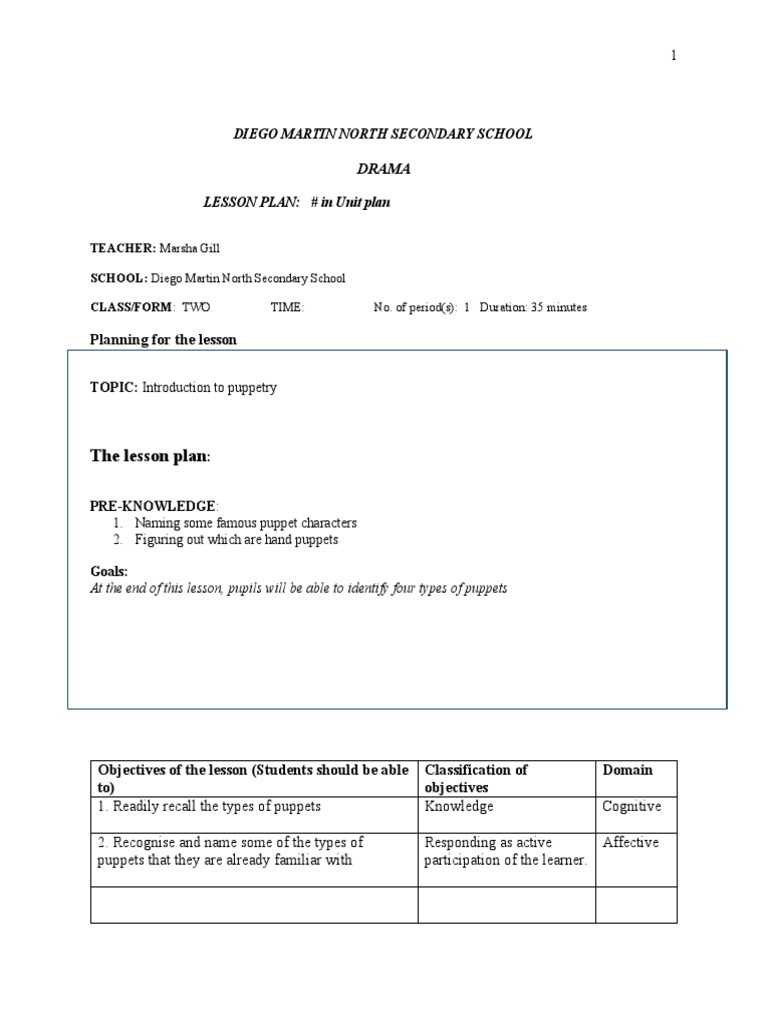 Puppetery Basic Information | PDF | Teaching Method | Puppetry