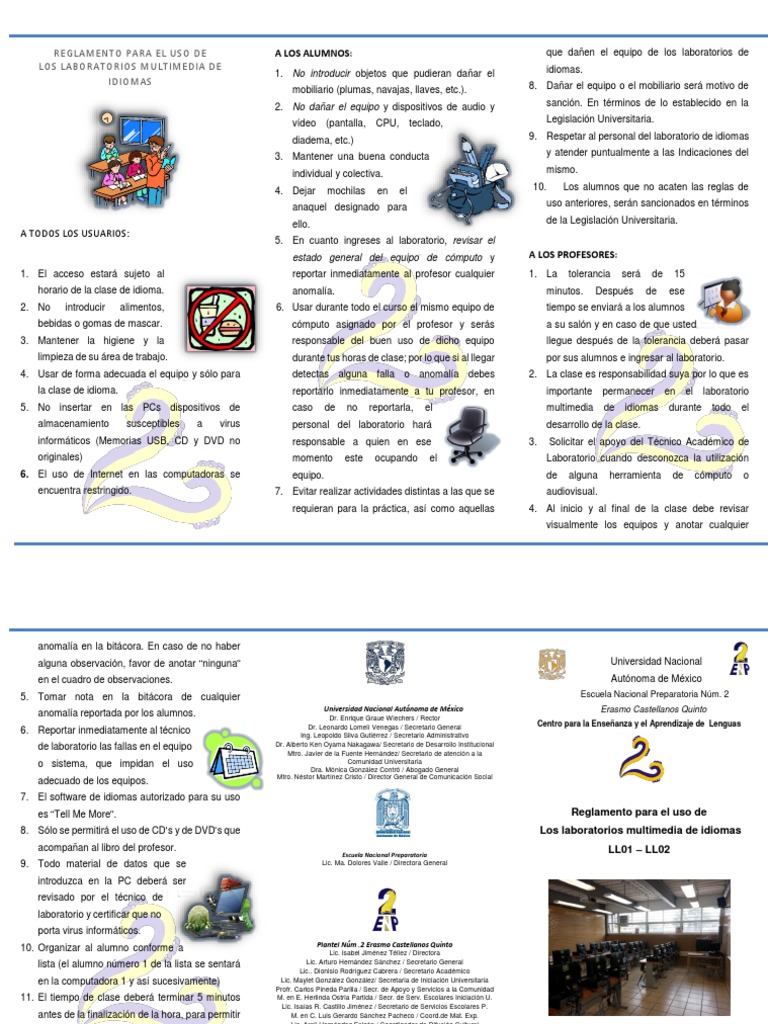 Reglamento Labs Ini | PDF | Laboratorios | Edad de información