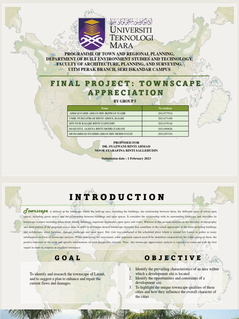 TOWNSCAPE APPRECIATION | PDF