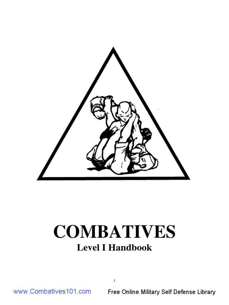 Army Combatives Level 1 Handbook | PDF | Jujutsu | Combat