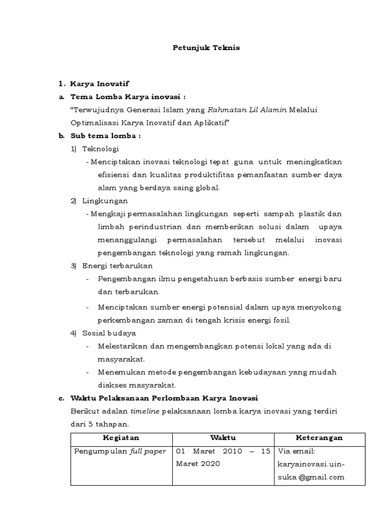 Karya Inovatif | PDF
