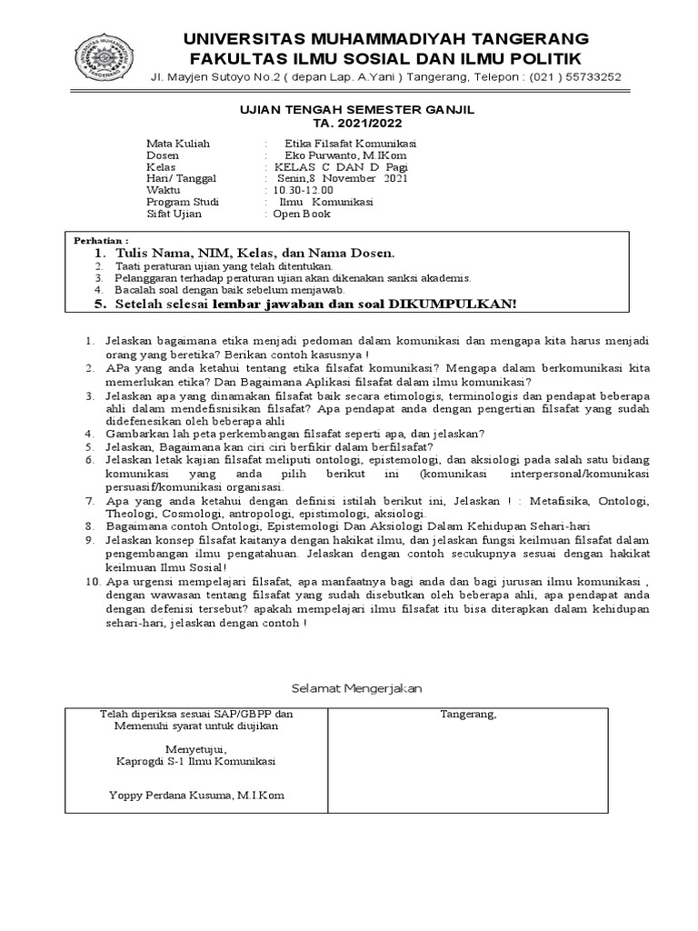 Kelas C Dan D Pagi Pdf