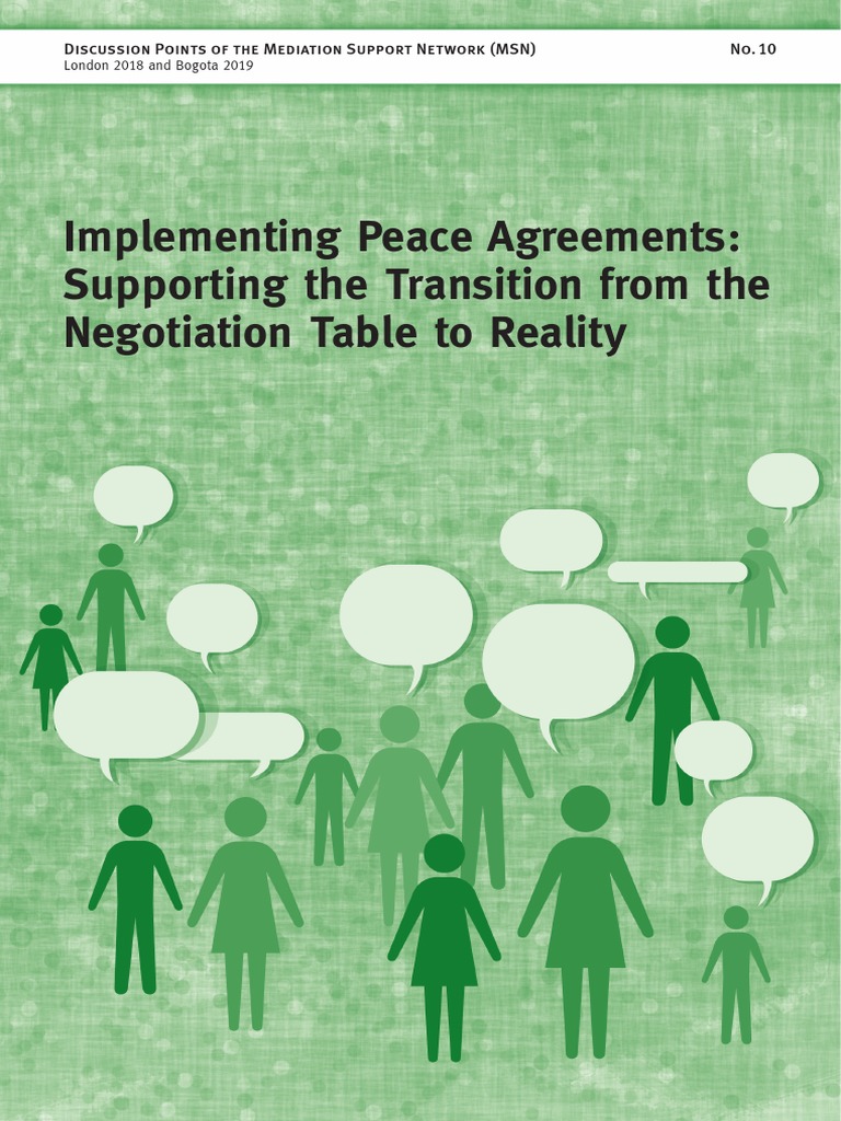 Discussion Points 10 | PDF | Mediation | Peace