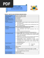Modul Ajar Sistem Persamaan Dan Pertidaksamaan Linier Kelas X | PDF