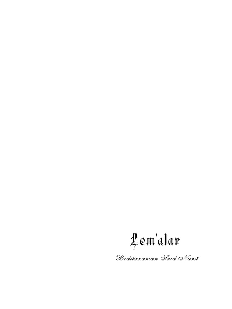 Lem'alar | PDF