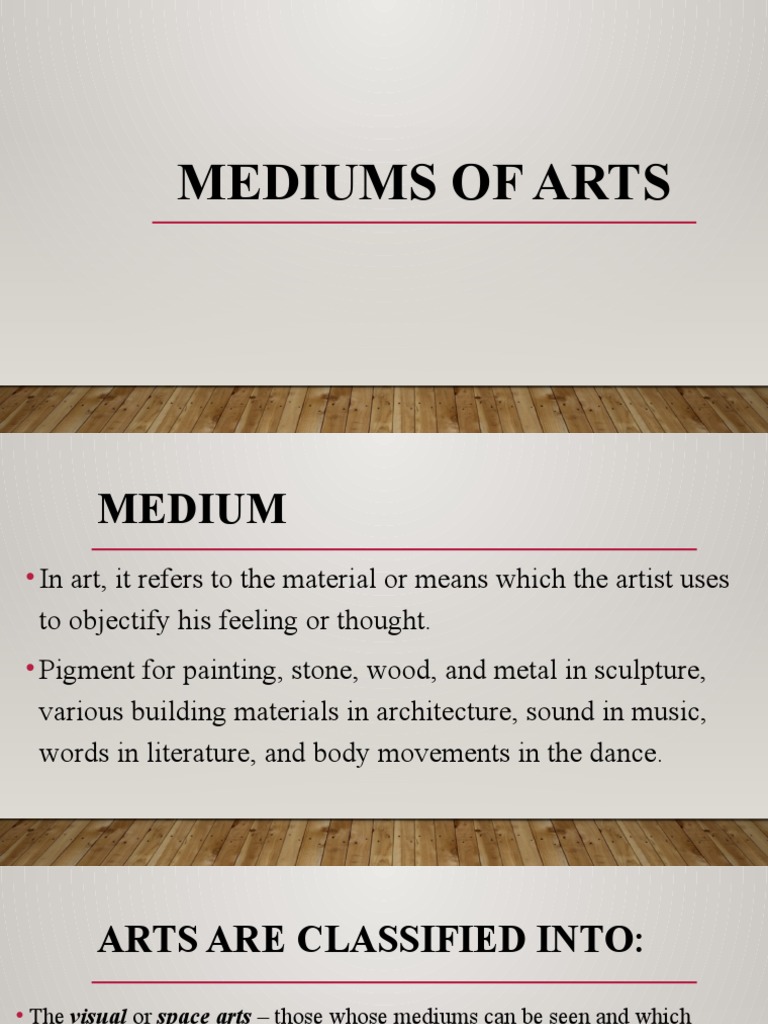 Understanding Art Mediums and Techniques | PDF | The Arts | Paintings