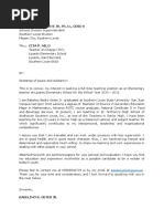 Letter Sa Paghihingi NG Abuloy | PDF