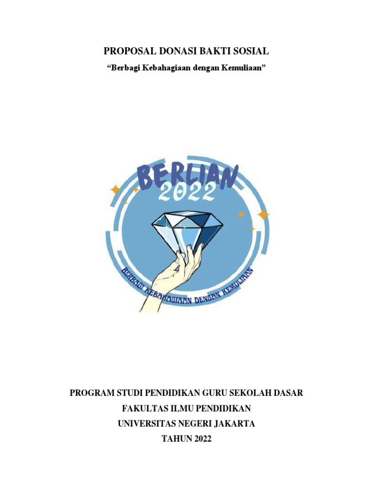 Proposal Donasi Bakti Sosial-1-1 | PDF
