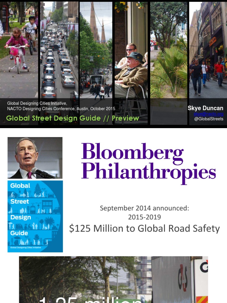 Global Street Design Guide Overview | PDF | Sidewalk | Pedestrian
